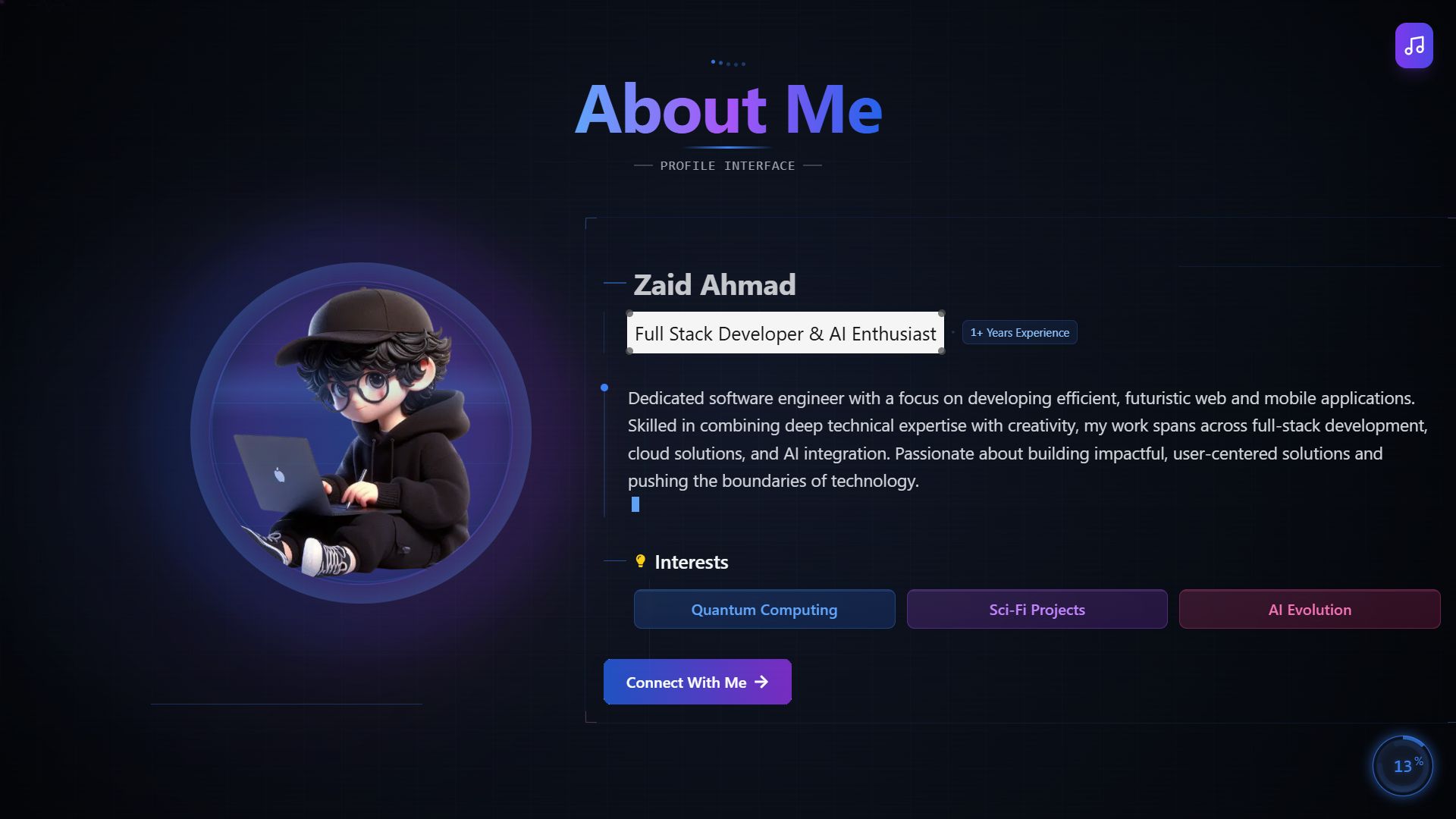Captain SZA | Zaid Ahmad - Full Stack Developer & AI Enthusiast